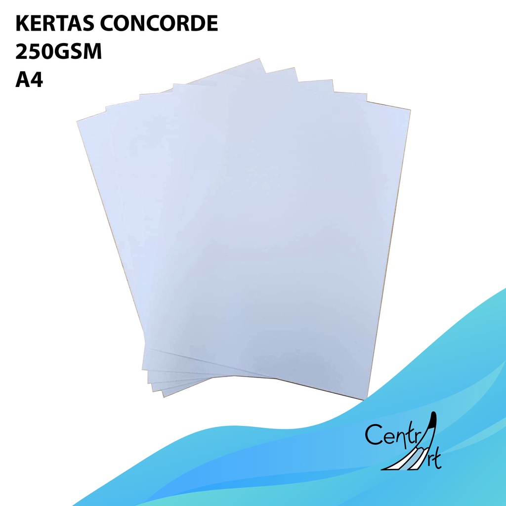 Concorde Paper 250gsm A4 (10Dozen) | Shopee Singapore