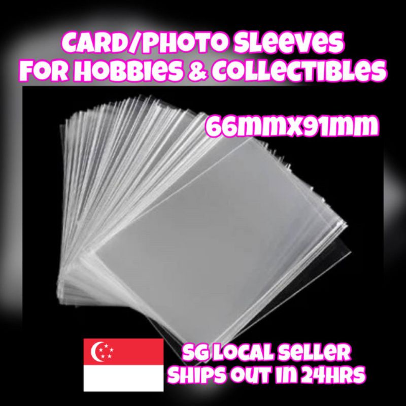 [SG] TCG Card Penny Sleeves High Clear Quality 50 pieces Pack 66 x 91MM ...