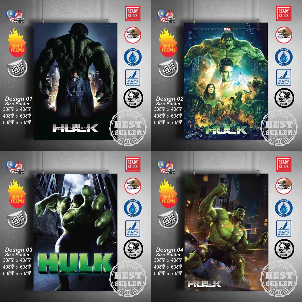 The incredible hulk Marvel The Avengers iron Man Spider-Man Captain ...