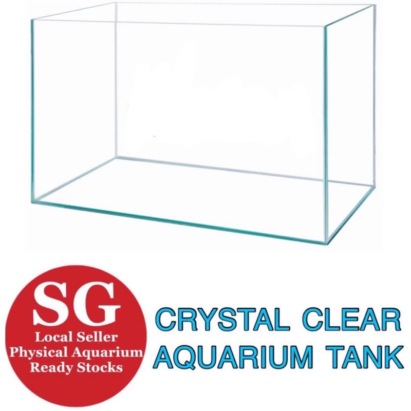 2ft CRYSTAL CLEAR AQUARIUM TANK 6mm | Shopee Singapore