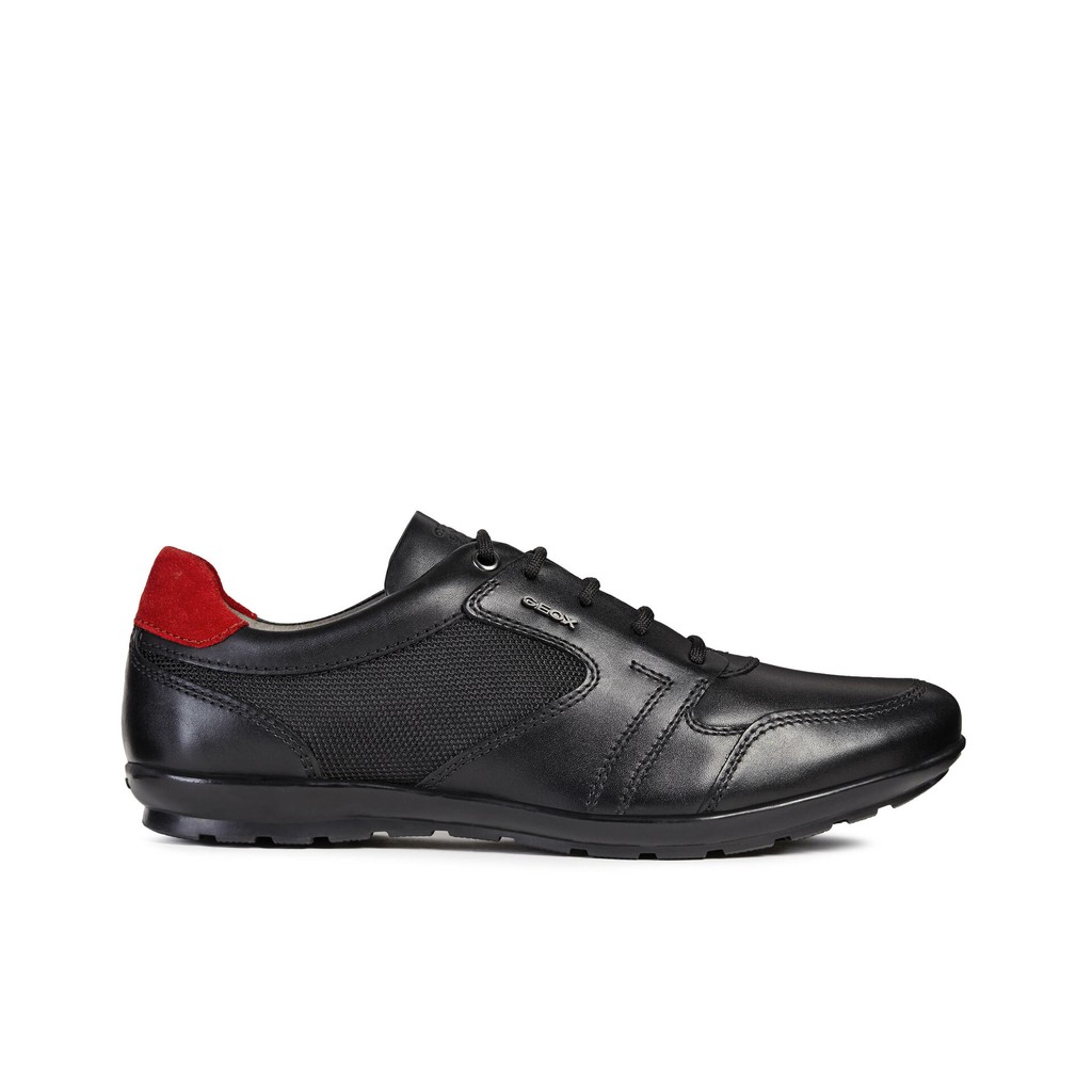 Geox Men Shoes Semi Classic Uomo Symbol Black | Shopee Singapore