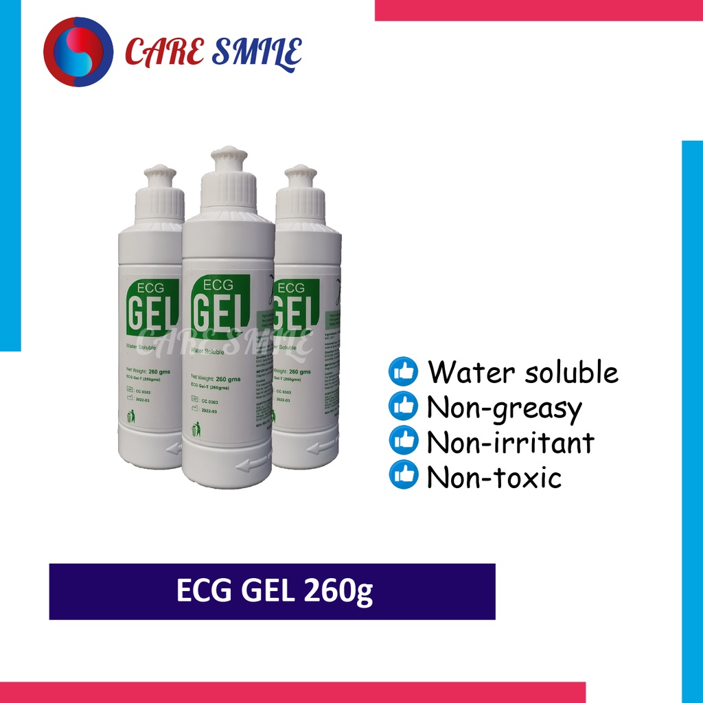 ECG Gel 260g Colorless (MDA Approved) | Shopee Singapore