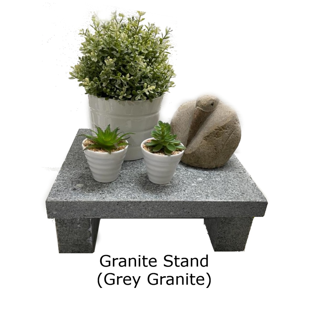Granite Stone Support Set. Bonsai Stand | Shopee Singapore