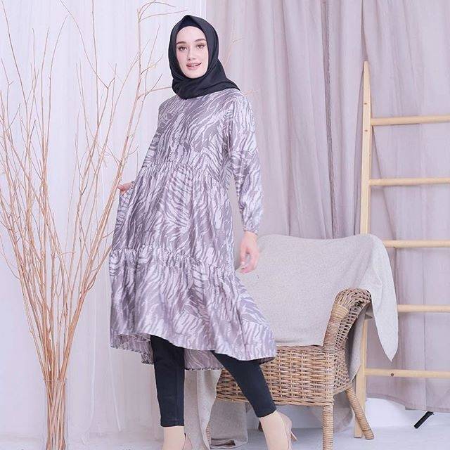 Chessy Mini Dress (Busui And Wudhu Friendly) | Shopee Singapore
