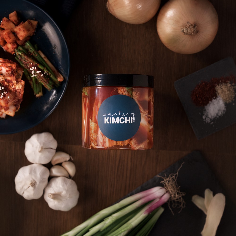 Wanting Kimchi Artisanal Signature Whole Leaf Cabbage Kimchi - NO MSG ...