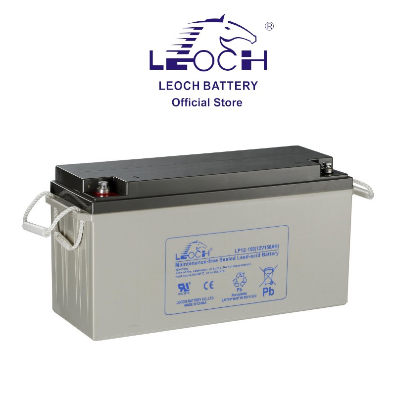 12V 150AH Leoch Sealed Lead Acid Battery LP12-150 for general purpose applications (Self ...