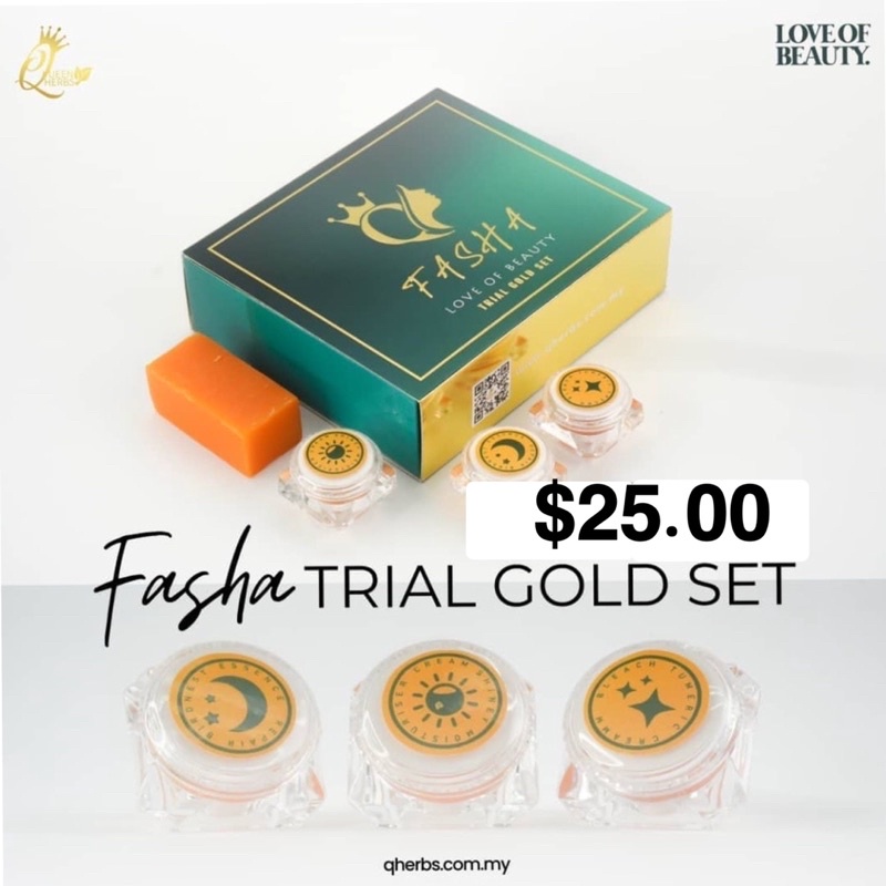 FASHA SKINCARE 4 IN 1 TRIAL SET | Shopee Singapore