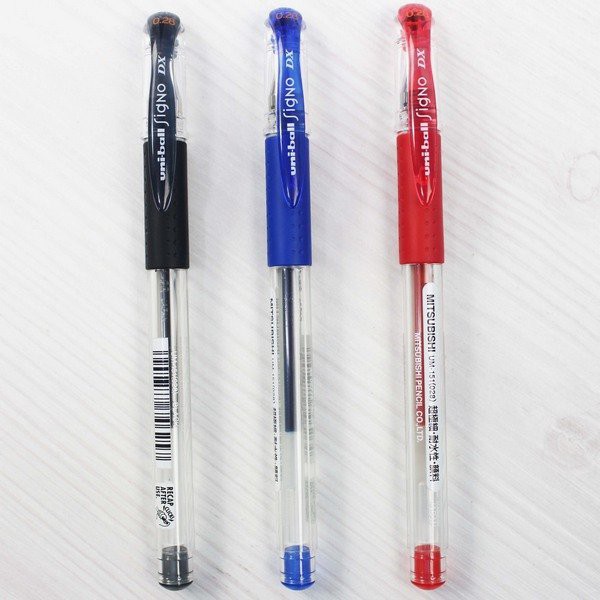 UNi UM-151 0.28mm Ultra-Fine Gel Pen/One Piece Interchangeable Core ...