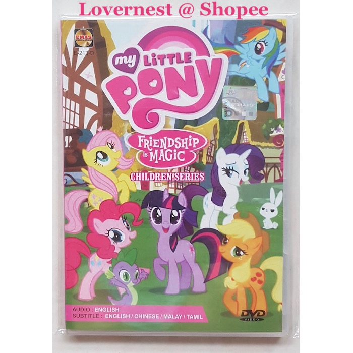 My Little Pony DVD Chapter 1-8 Children Cartoon MLP | Shopee Singapore
