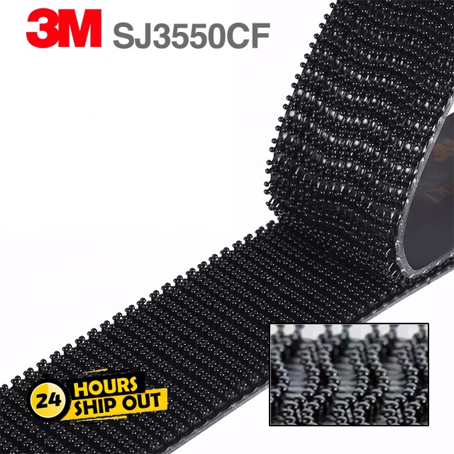 3M Dual Lock Tape SJ3550CF Recloseable Fastener Velcros Magic Tape ...