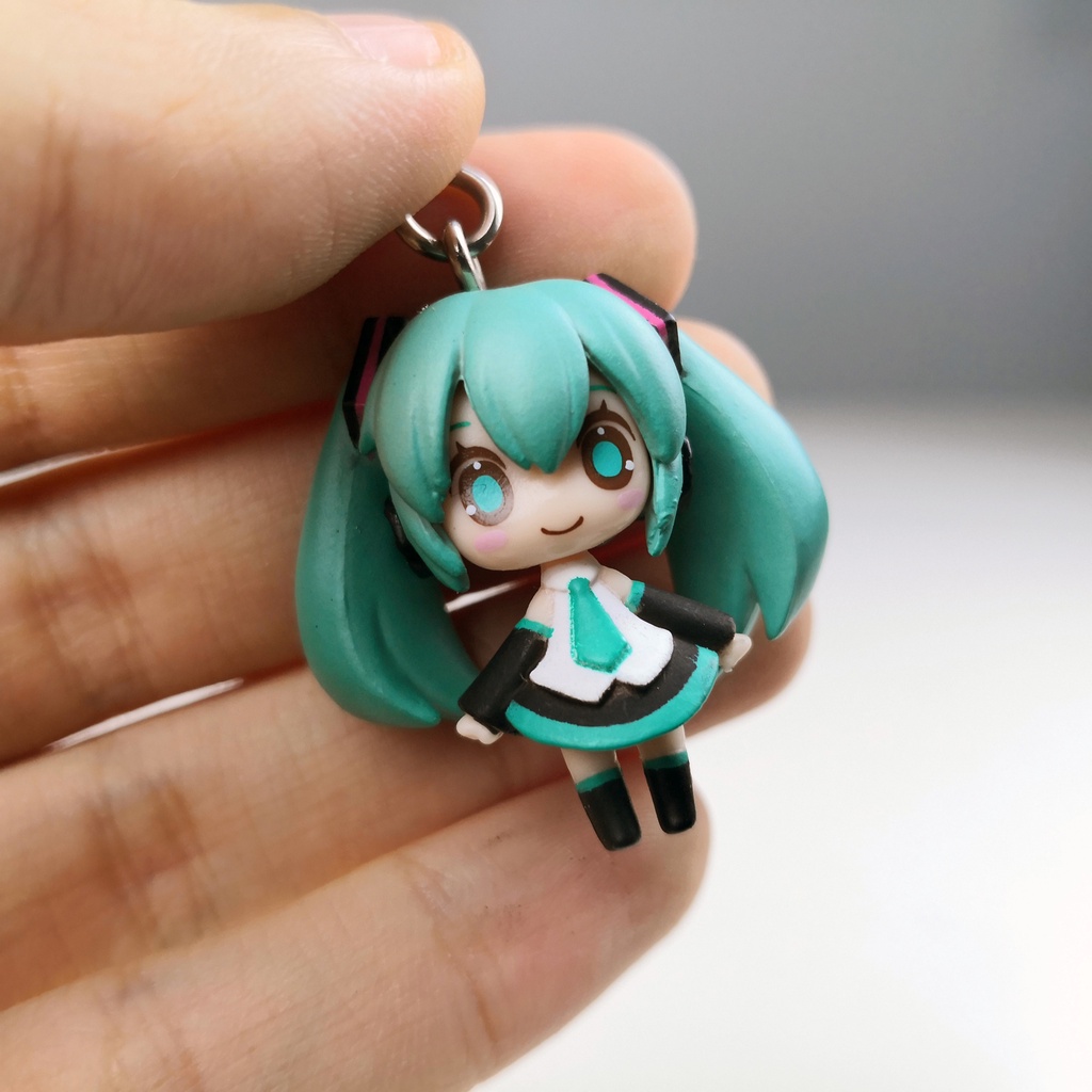 Chibi Hatsune Miku Kawaii Vocaloid Collectible Figurine Cute Collector ...