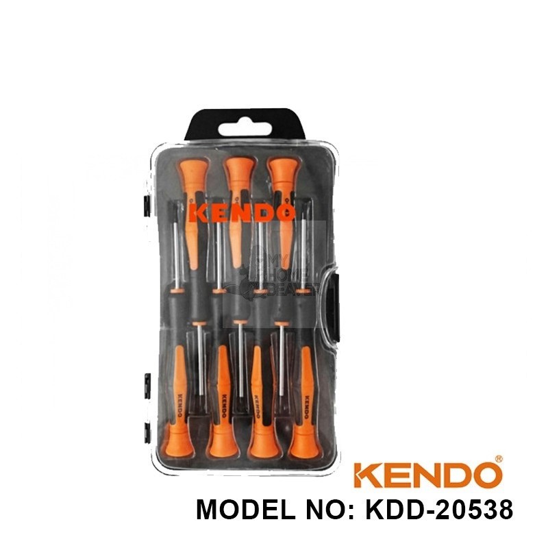 Kendo 7 Pieces Hardened Chrome Vanadium Steel Precision Screwdriver Set ...