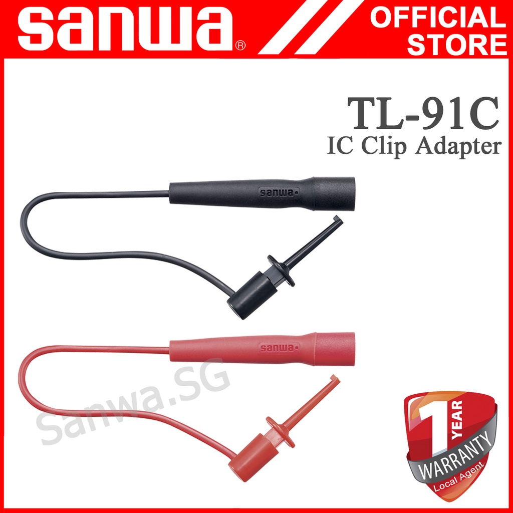 Sanwa TL-9IC Test Lead IC Clip Adapter | Shopee Singapore