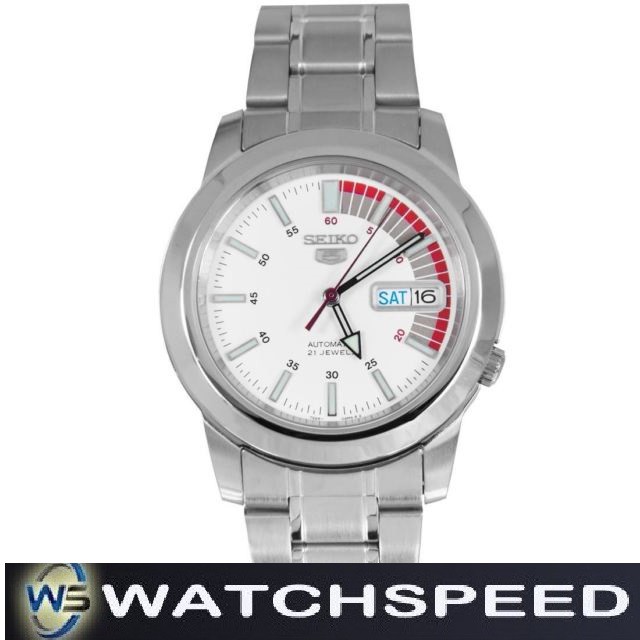 Seiko 5 SNKK25K1 SNKK25K SNKK25 Automatic 21 Jewels Men's Watch ...