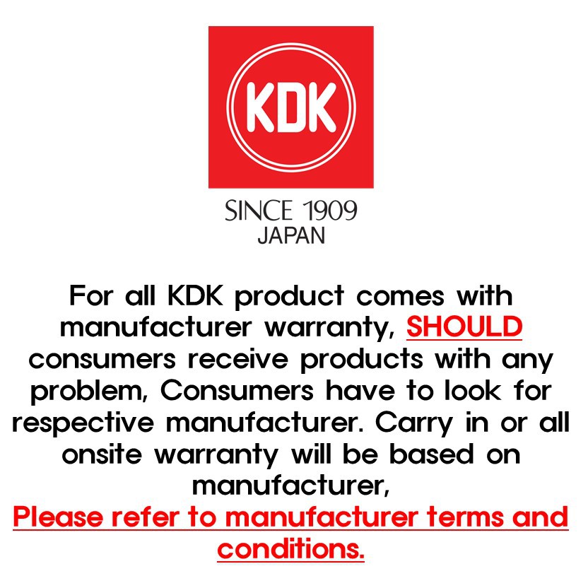 KDK U60FW 60 INCH DC MOTOR CEILING FAN WITH LED LIGHT + 1 YEAR WARRANTY ...