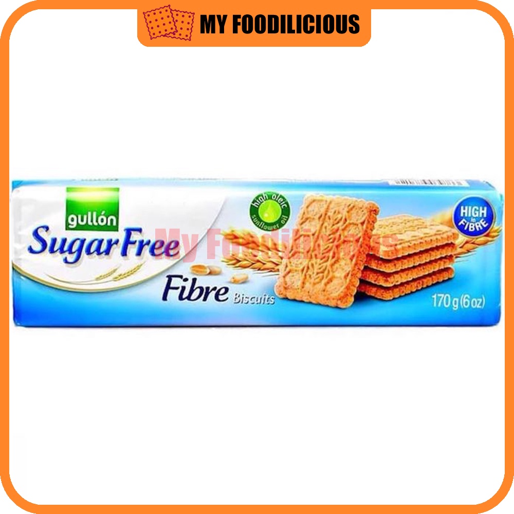Gullon Sugar Free Biscuits Chocolate Vanilla Wafer Choco Chip Fibre ...