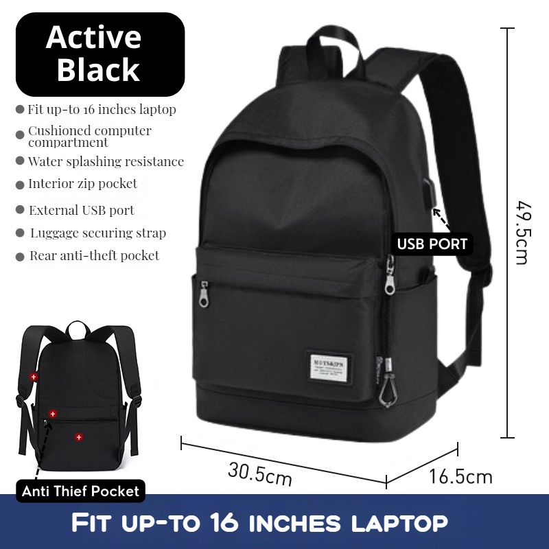 KINGSMAN College Backpack Smart Casual College School Laptop Business ...