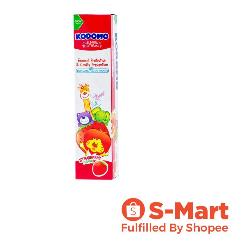 Kodomo Children Toothpaste, Strawberry, 80g | Shopee Singapore