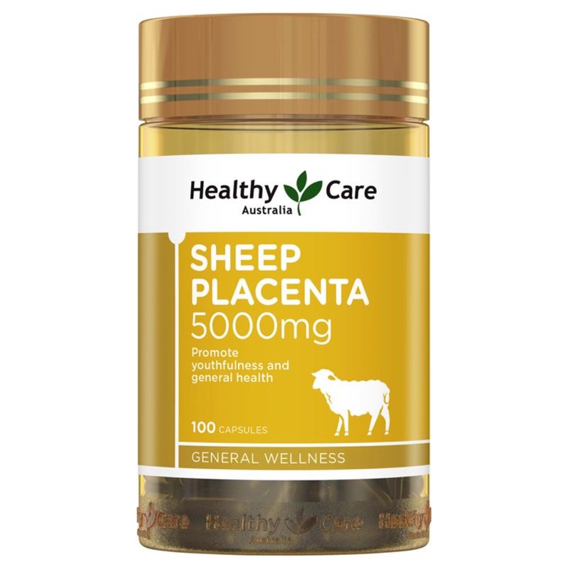 (Ready Stock)Healthy Care Sheep Placenta 5000mg ( 100 Tablet ) | Shopee ...