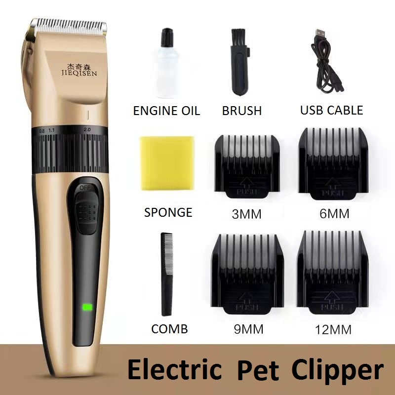 Hair Trimmer Barber Haircut Rechargeable Hair Clipper Cordless Men Hair ...