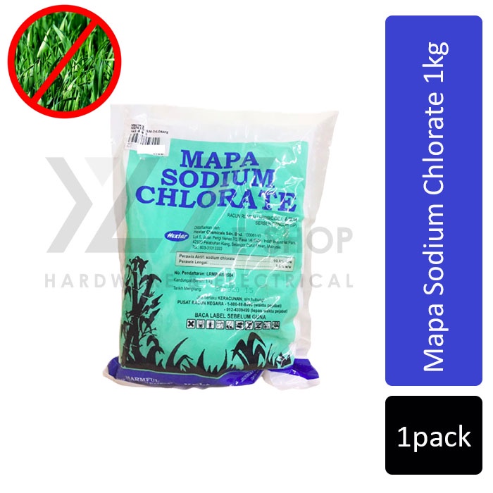 Mapa Sodium Chlorate 1kg 杀草盐 (Racun Rumpai) | Shopee Singapore