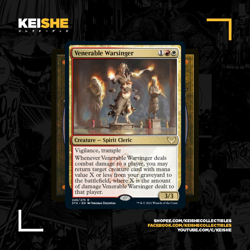 Magic: The Gathering (MTG) | Venerable Warsinger (Spirit Cleric ...