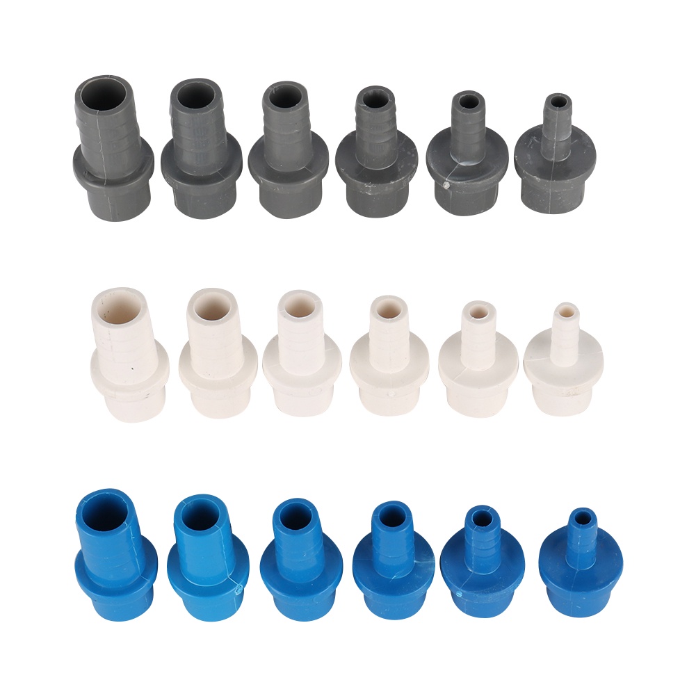 1 Pc 20mm to 8/10/12/14/16/18mm PVC Hose Quick Connector Hard PVC Pipe ...