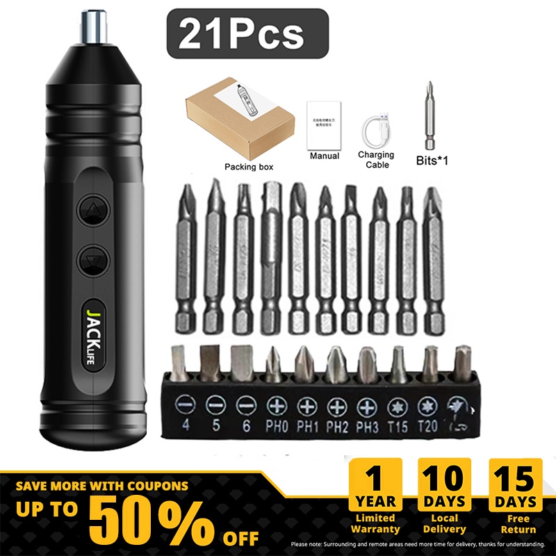3 7v Mini Electrical Screwdriver Set Smart Cordless Electric