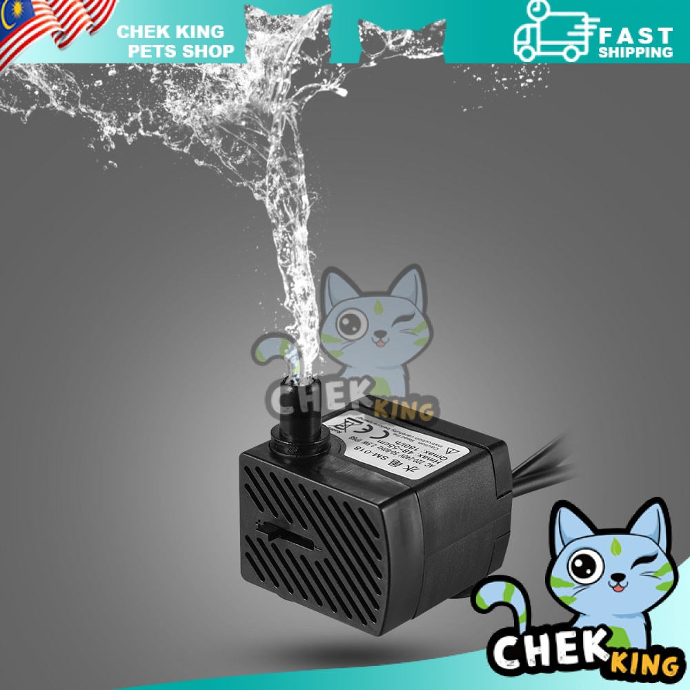 TABLETOP WATER FOUNTAIN PUMP 2.5W (2.5 Walt) WATER FEATURE MOTOR AIR ...