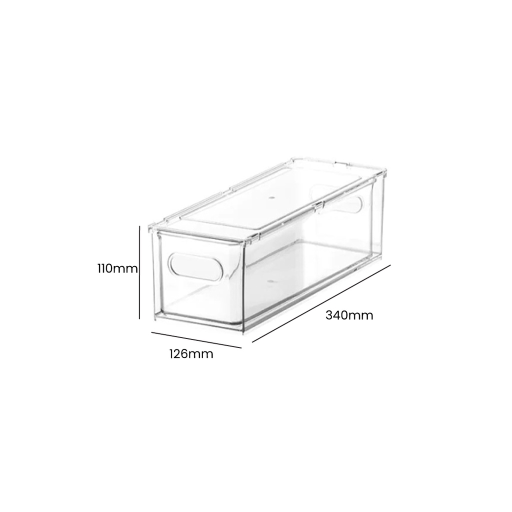 TSM Clear Acrylic Storage Drawer Sets | Stackable Drawer Box | Drawer ...