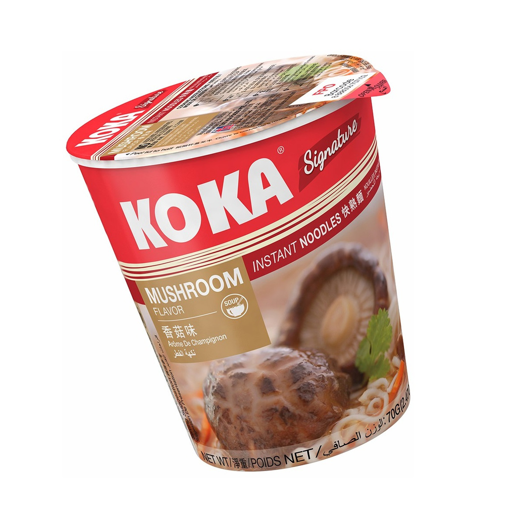 KOKA Signature (70g Cup) - Mushroom Flavour | Shopee Singapore