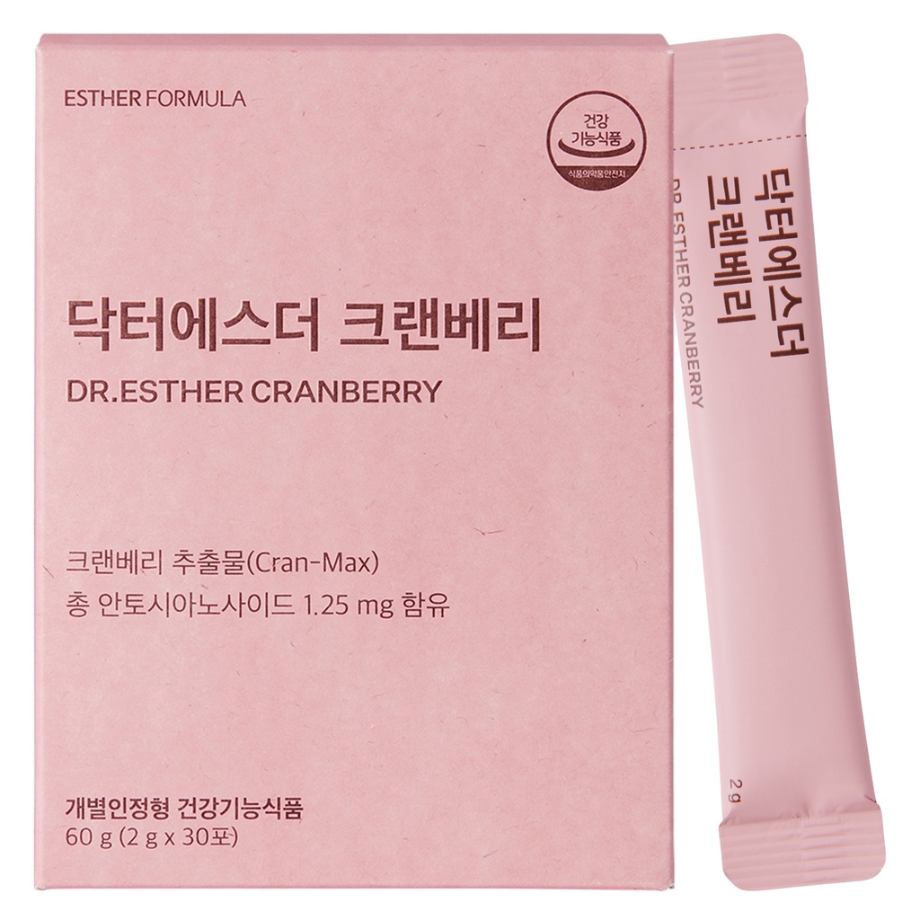 [Esther Formula] Cranberry powder 60 g (2g x 30 packets) | Shopee Singapore