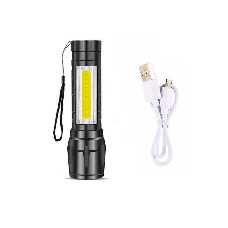【Ready Stock】Portable T8 USB LED Light Mini Flashlight Torchlight ...