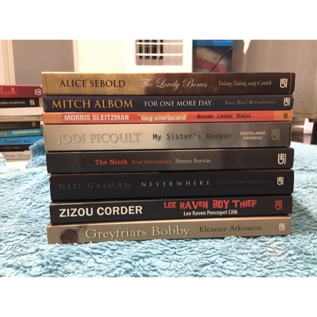 Translated Novel Gramedia Pustaka Utama: Neil Gaiman Eleanor Atkinson ...