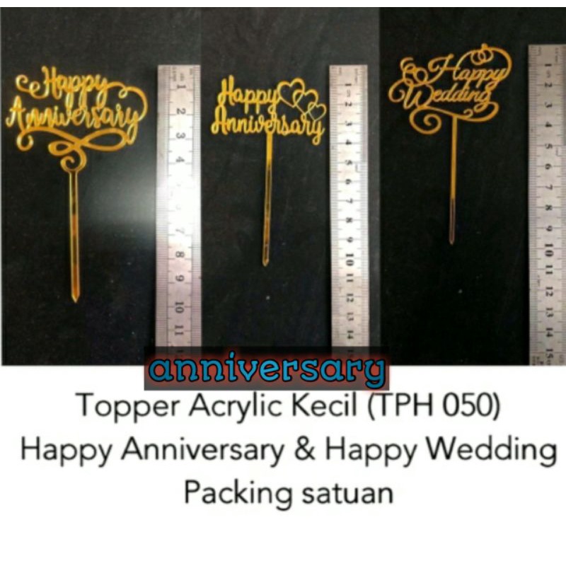 Acrylic cake topper / happy wedding / anniversary / love topper ...
