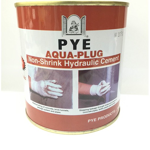 PYE Aqua-Plug Non-Shrink Hydraulic Cement 1kg (non-toxic) | Shopee ...