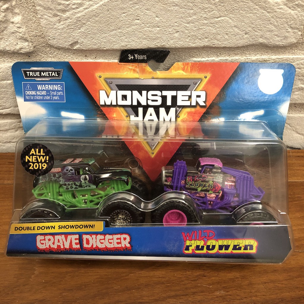 Monster Jam Double Showdown Monster Mutt, Husky, Aftershock, Wildflower ...