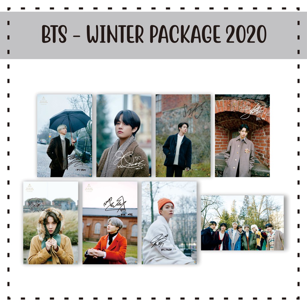 Photo KPOP BTS Winter Package 2020 (TTD Full Member) | Shopee Singapore