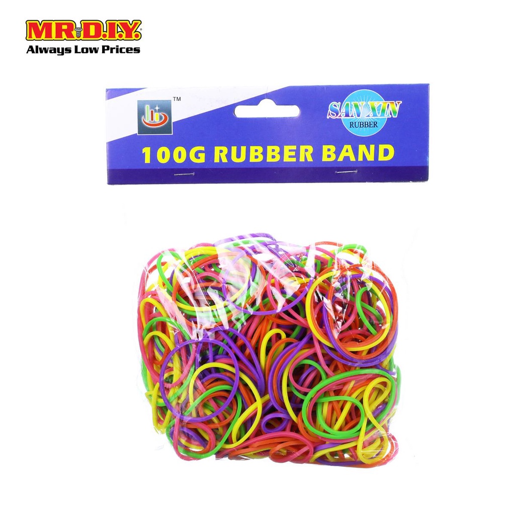 Colorful Rubber Band 38mm (100g) | Shopee Singapore