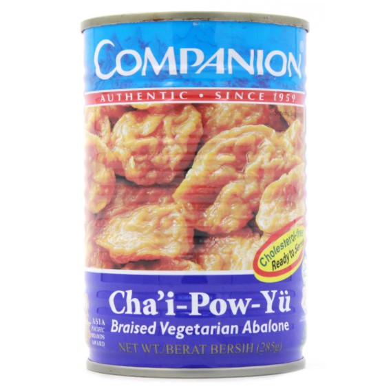 [Bundle of 2] Companion Braised Vegetarian Abalone Can Food (285g ...