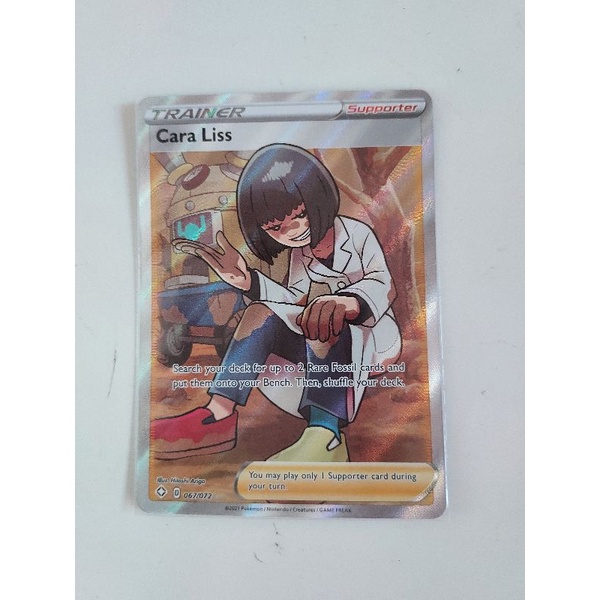 Pokemon cara liss full art trainer supporter shining fate card | Shopee ...