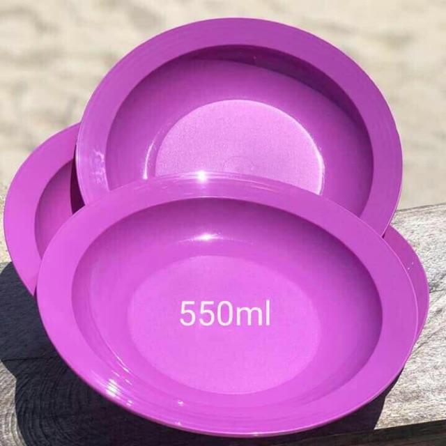 Tupperware Large Deep Plate (4pcs) | Shopee Singapore