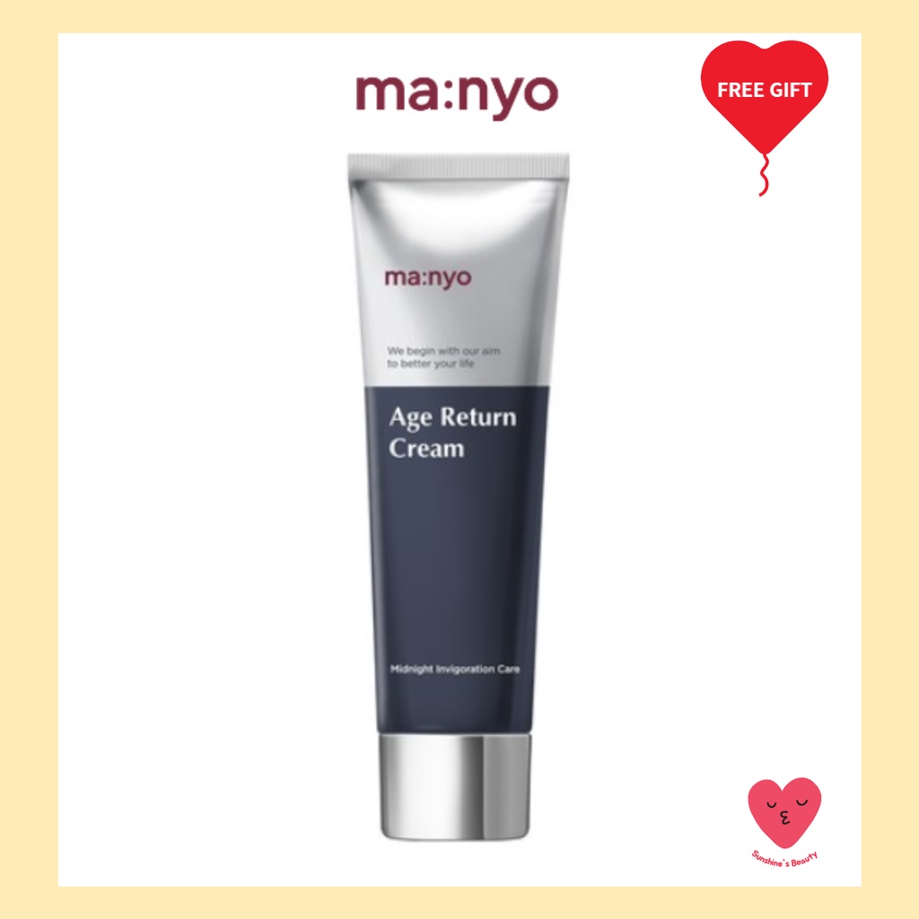 [manyo factory] Age Return Cream 30g | Shopee Singapore