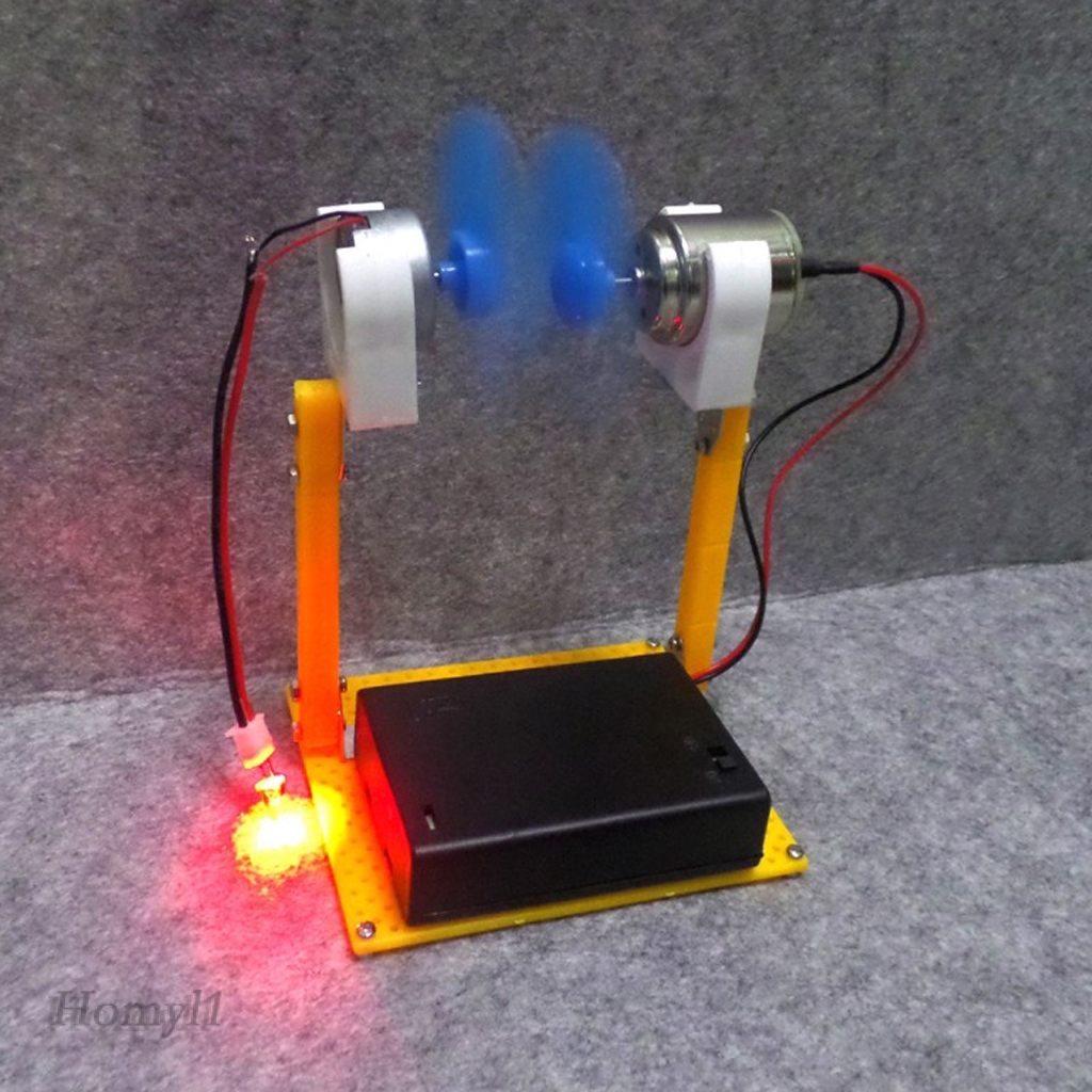 Micro DIY Wind Small Wind Generator DC Motor Turbines Toys | Shopee ...