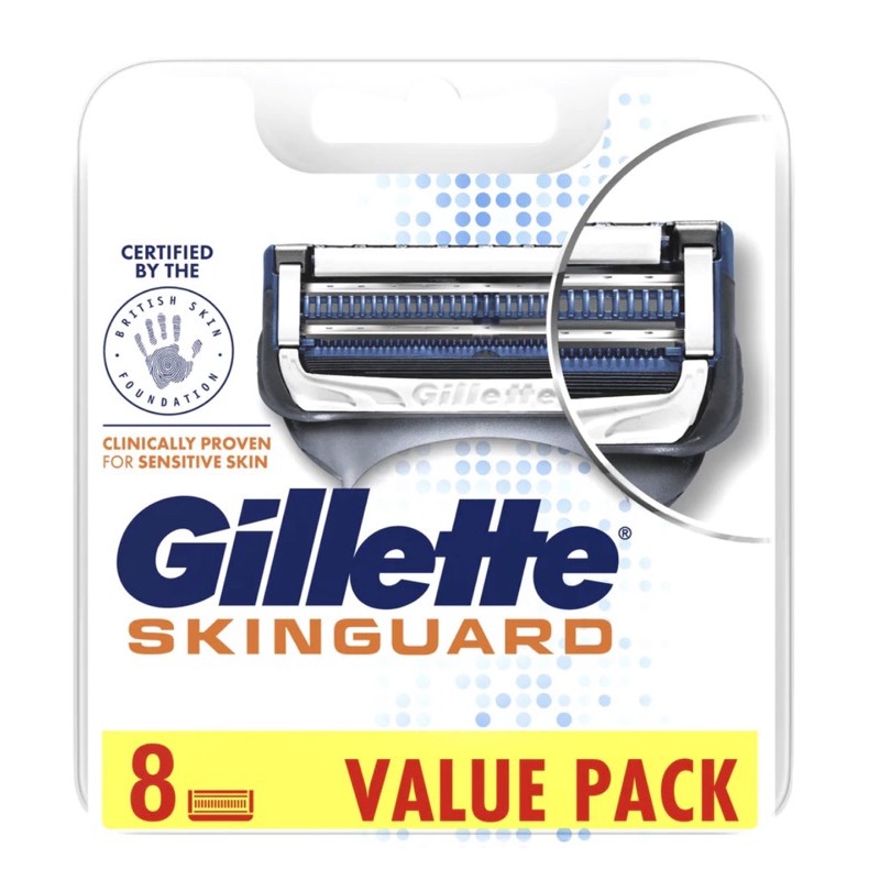 Gillette Skin Guard (Pack of 8) | Shopee Singapore