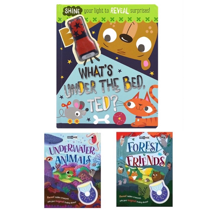 What’s under the bed, Ted? Bedtime Story with UV Torch | Shopee Singapore