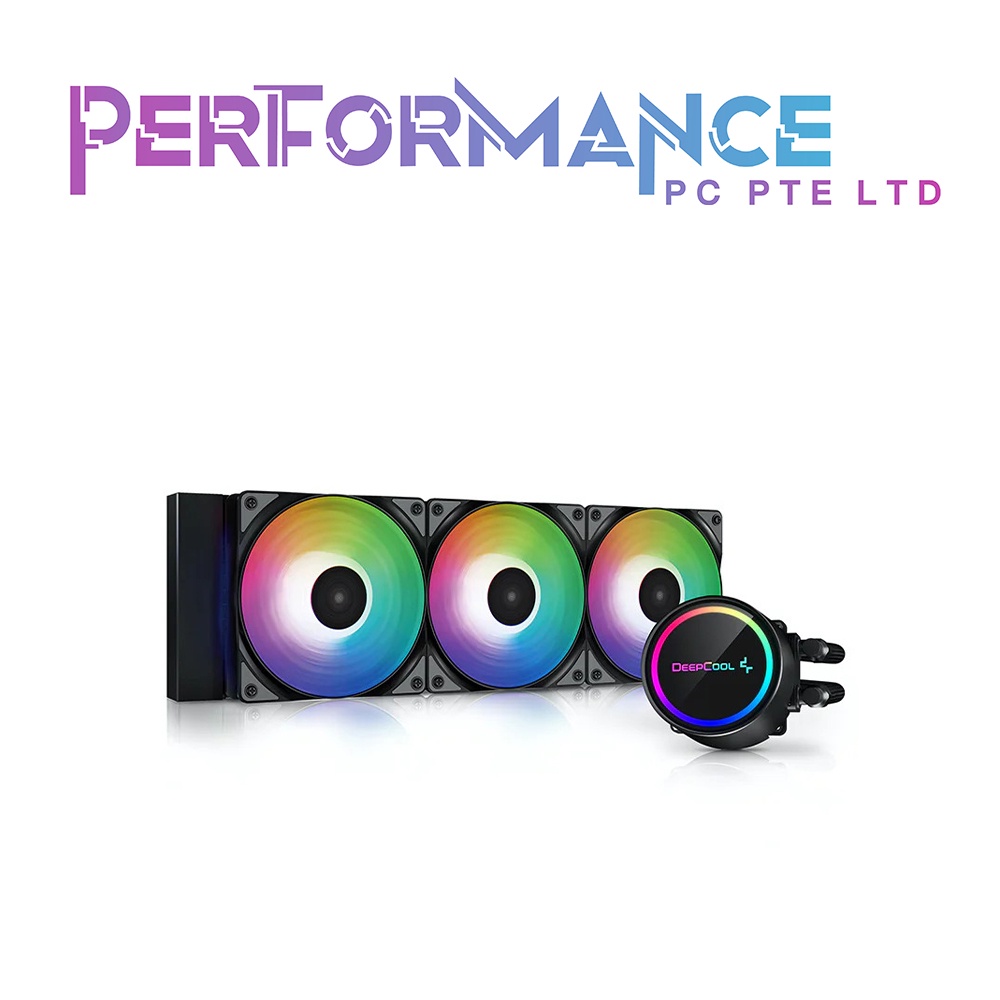 Deepcool Gammaxx L360 ARGB AIO, 360mm Radiator, ARGB XL Pure Copper CPU ...