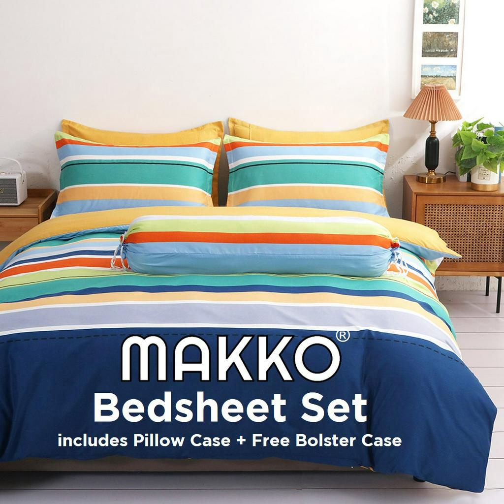 MAKKO Fitted Bedsheet Set ★ Quilt Cover Sold Separately | Shopee Singapore