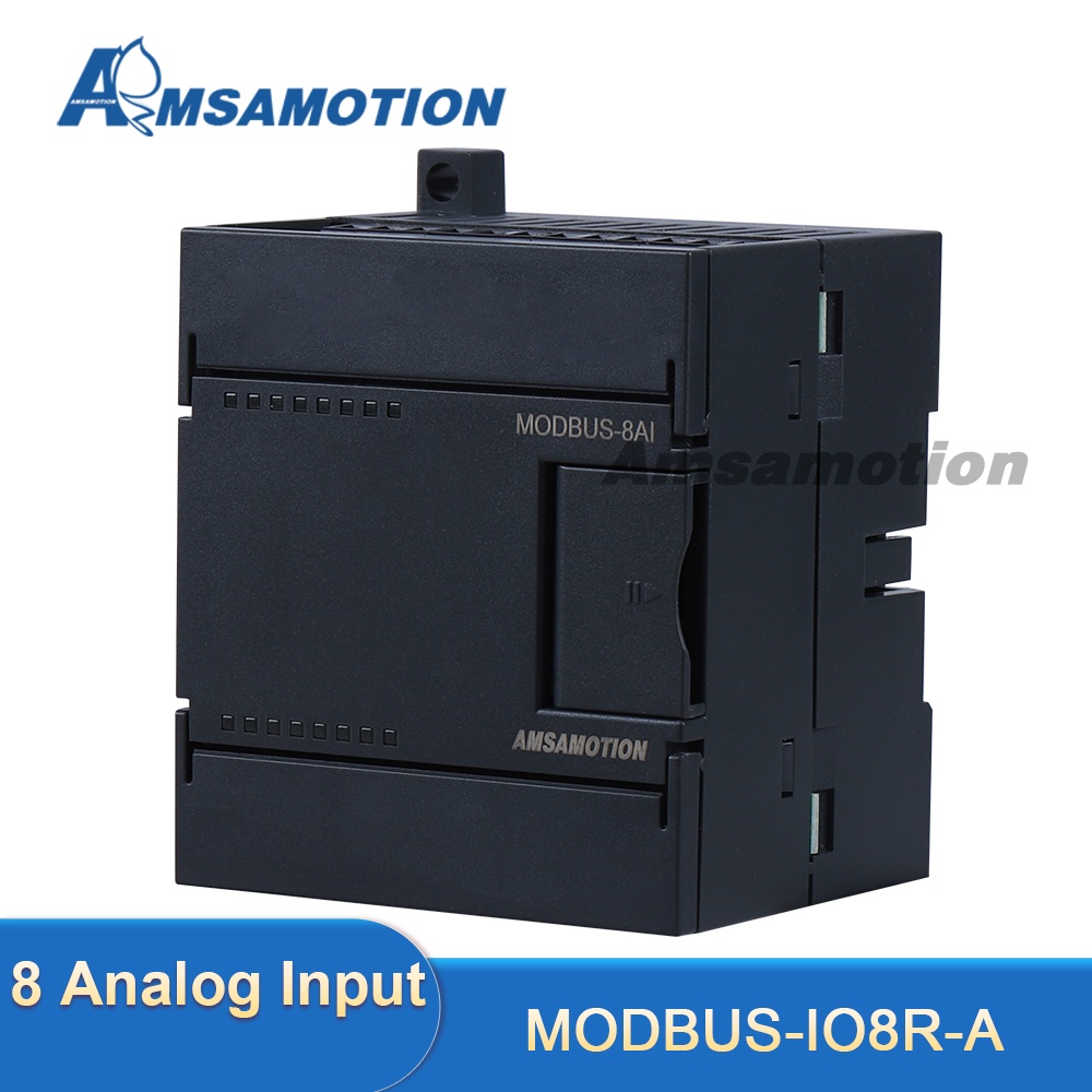 AMSAMOTION MODBUS-8AI RTU Convert Modbus Analog 8 Input Digital Relay ...