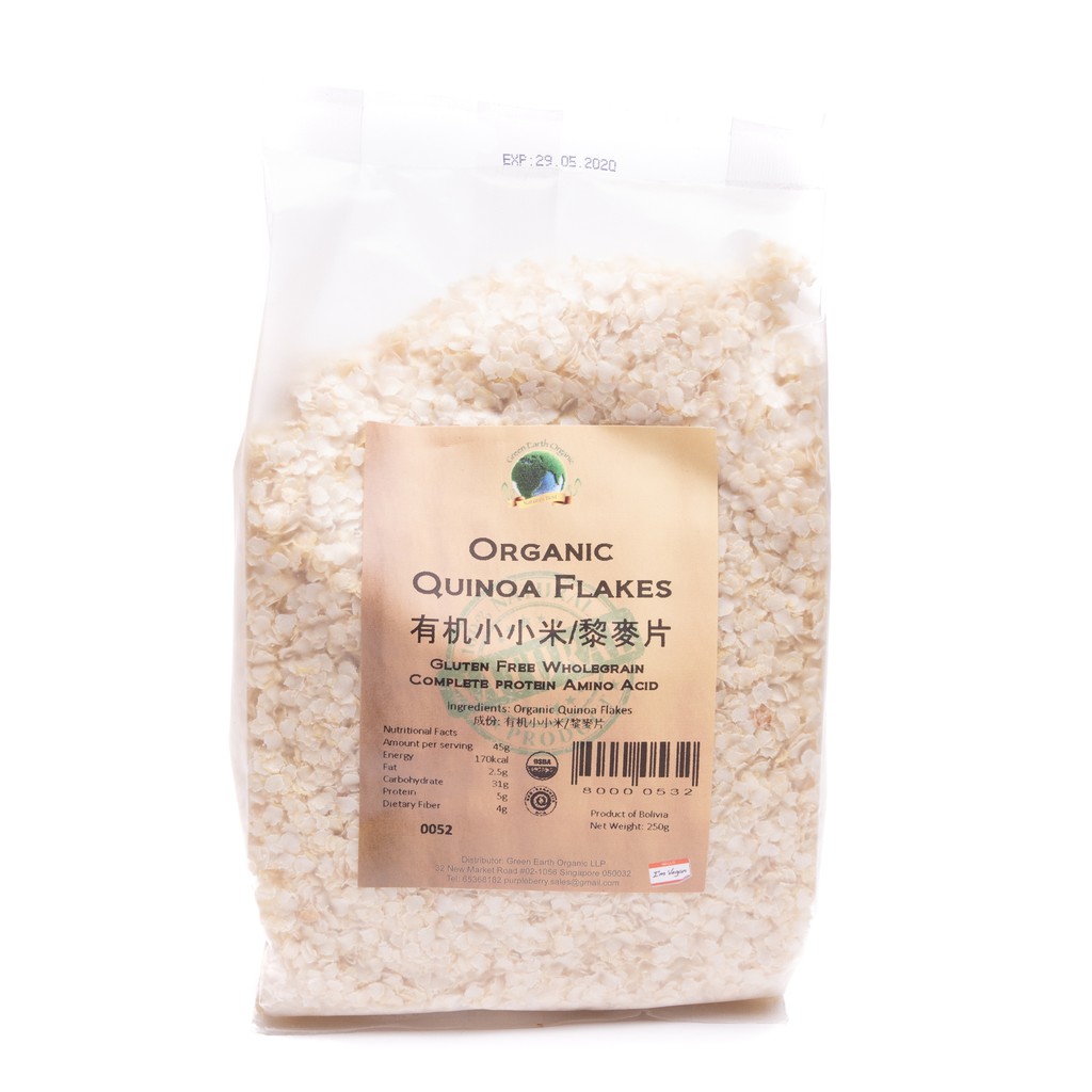 Organic Instant Quinoa Flakes (250gx2 packets) | Shopee Singapore